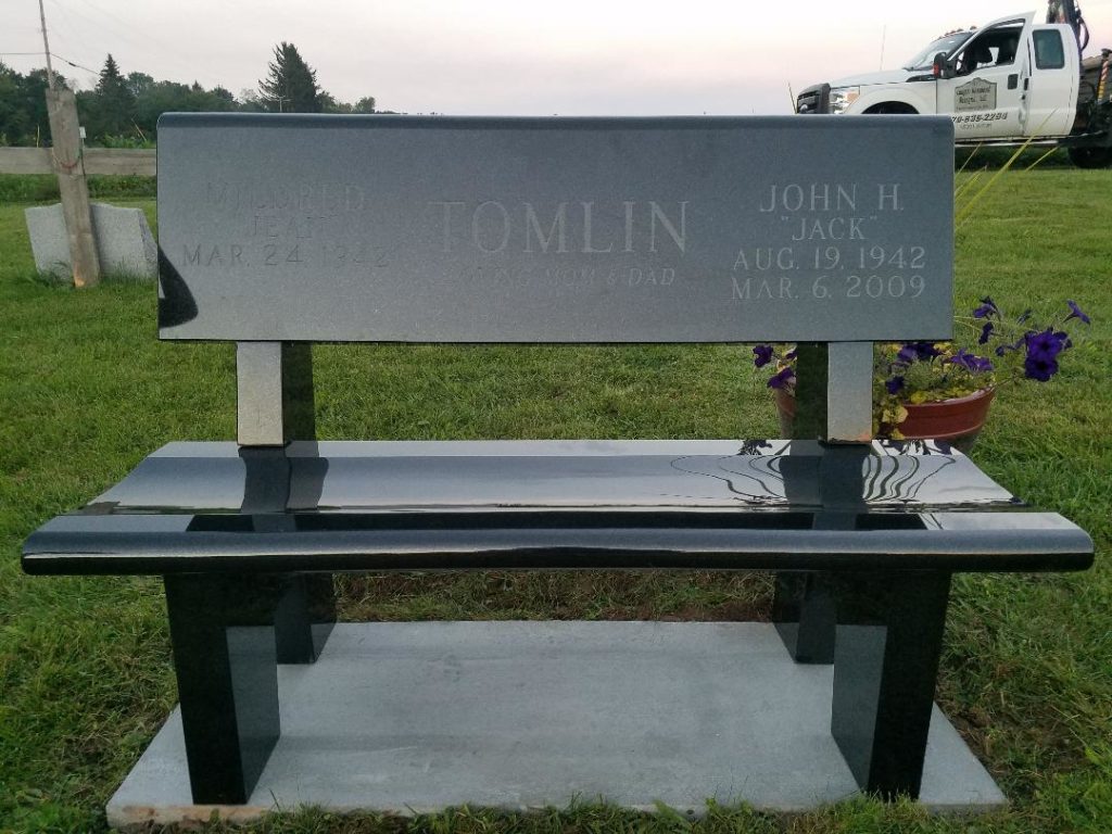 Memorial Benches Tunkhannock | Memorial Benches Meshoppen